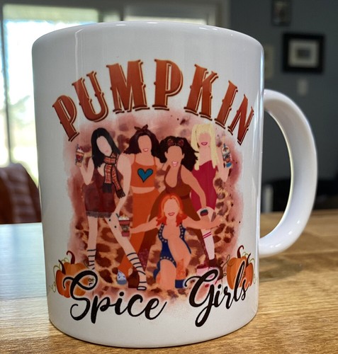 Rare Vintage Spice Girls ‘Zig A Zig Ahhhhh!!!’ Pumpkin Mug Cup ...