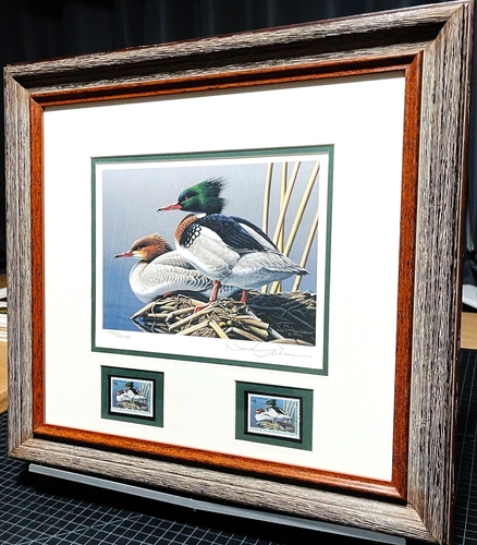 Neal Anderson 1994 Federal Duck Stamp Print W Double Stamps - Brand New ...