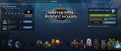 Dota 2 Winter 2024 Heroes' Hoard | eBay