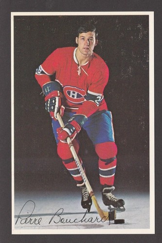 1969-71 MONTREAL CANADIENS POSTCARDS PIERRE BOUCHARD INV J7330 | eBay