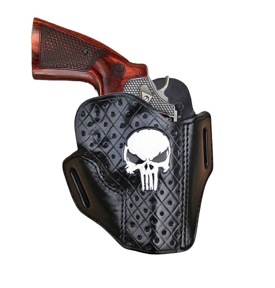 Special Pattern Leather Gun Holster Fits Colt Python or Colt King Cobra ...
