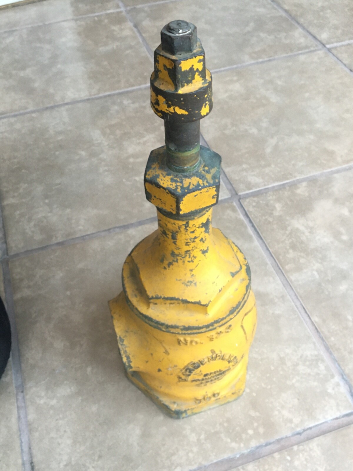 Vintage Antique Greenberg’s Sons SF No 123 Valve Fire Hydrant Doorstop ...