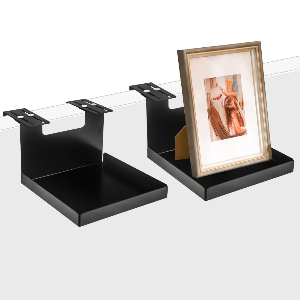 Office Cubicle Shelf Storage Organizer Floating Corner Rack Hanging ...