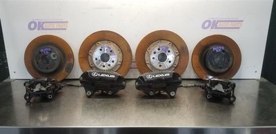 22 LEXUS IS500 F SPORT BRAKE CALIPER SET FRONT AND REAR WITH ROTORS ...
