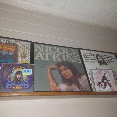 NICOLE ATKINS LOT Hand Signed Vinyl RECORD Cds Rare L@@K A Lot Mo ...