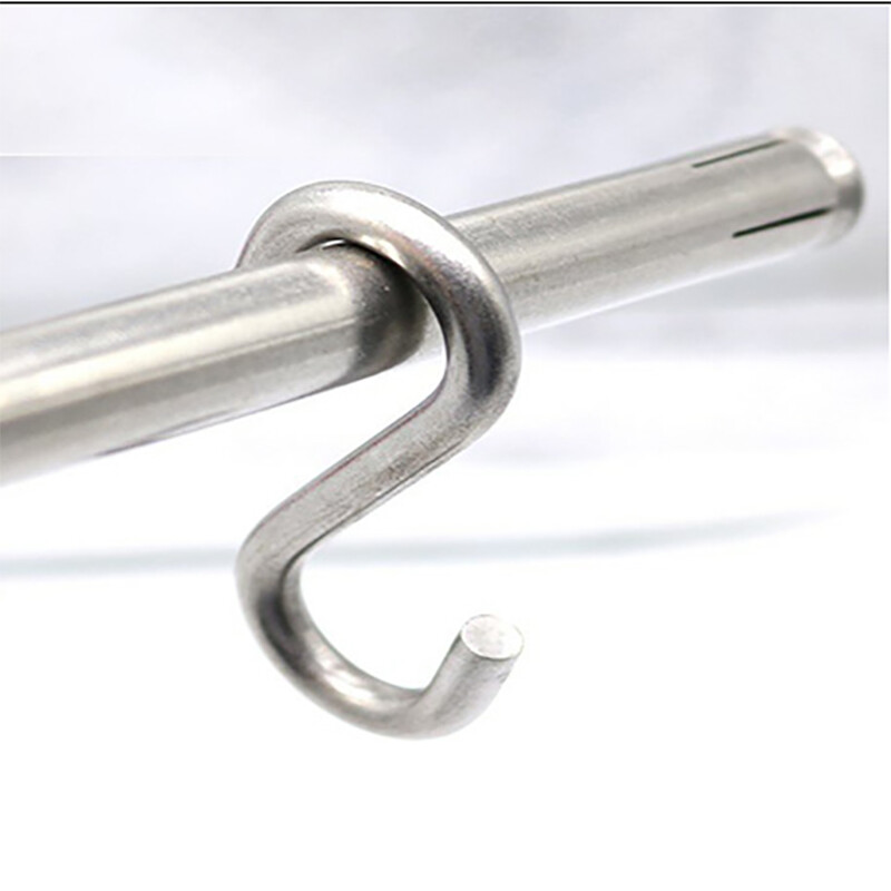 S Hooks Garden Hooks 304 Stainless Steel Hanging Rail Hooks Heavy Duty ...