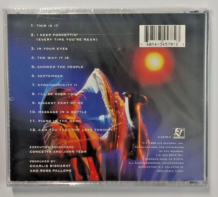 The John Tesh Project - Sax On The Beach CD New Sealed 748143457823 | eBay