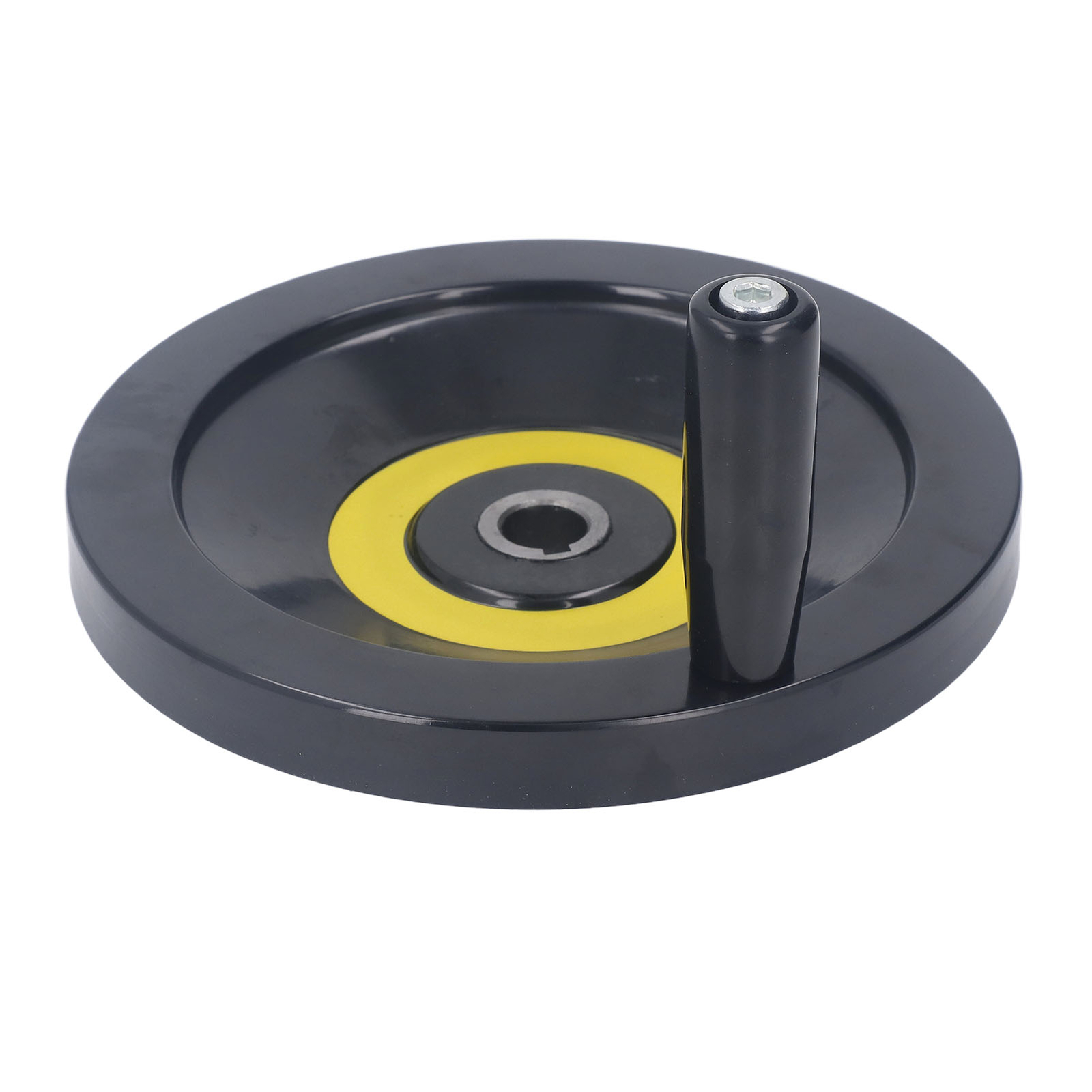 Revolving Handle Hand Wheel 18x200mm Backside Corrugated Hand Crank ...