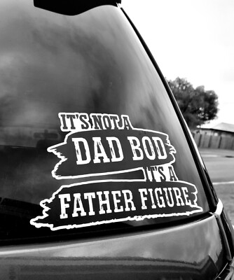 Dad Bod Funny Vinyl Car Decal Sticker | eBay Australia