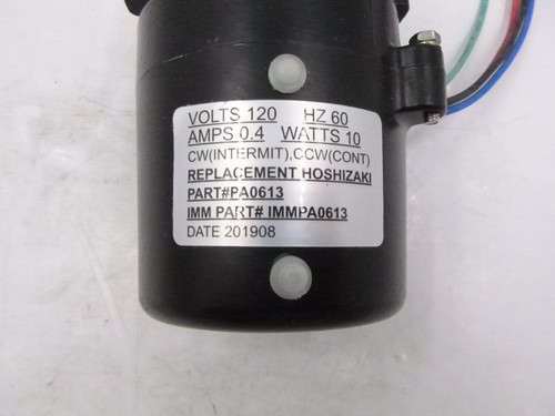 Hoshizaki PA0613 Pump Motor Assembly for sale online | eBay