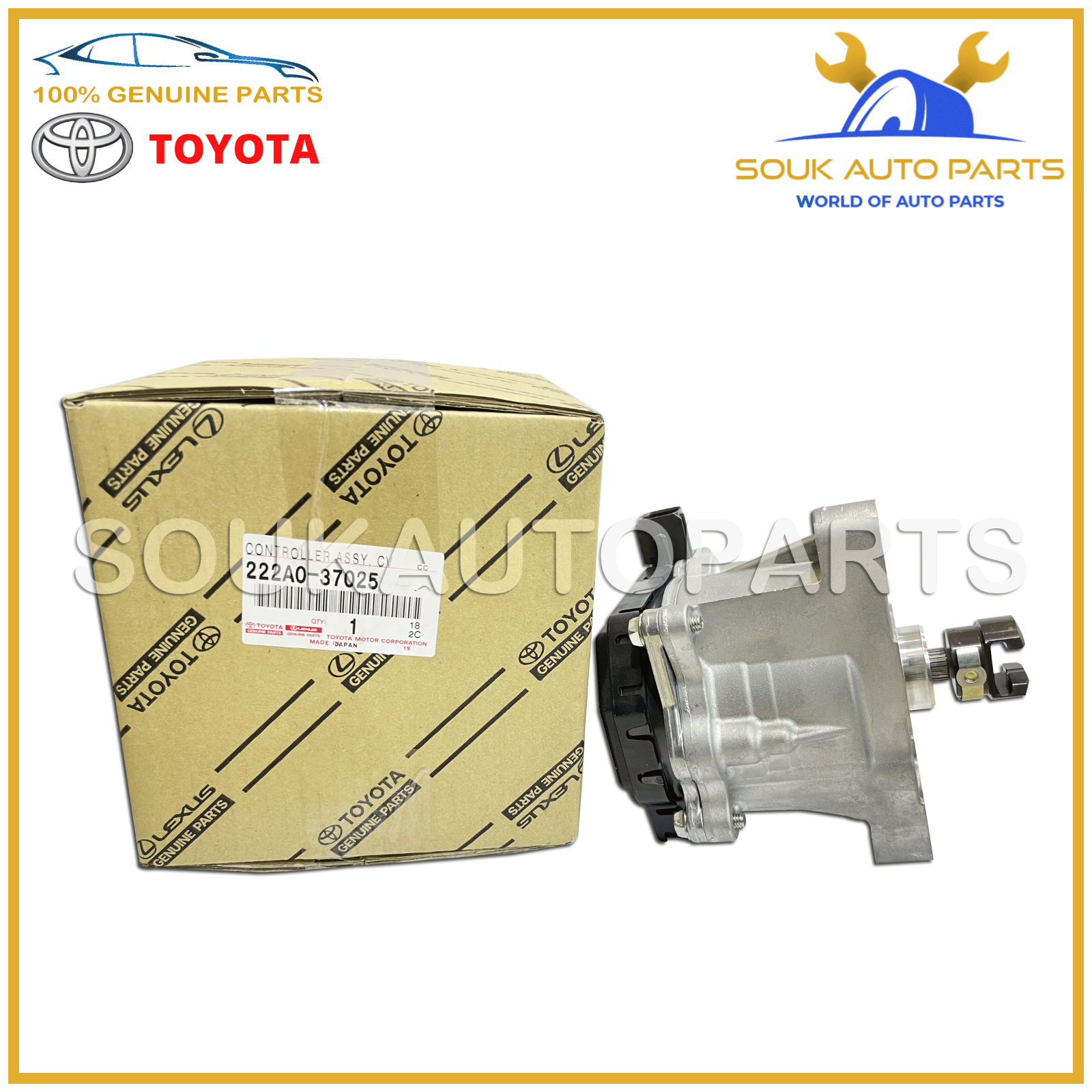 222A0-37025 Genuine Toyota VARIABLE VALVE LIFT CONTROLLER Corolla Rav4 ...