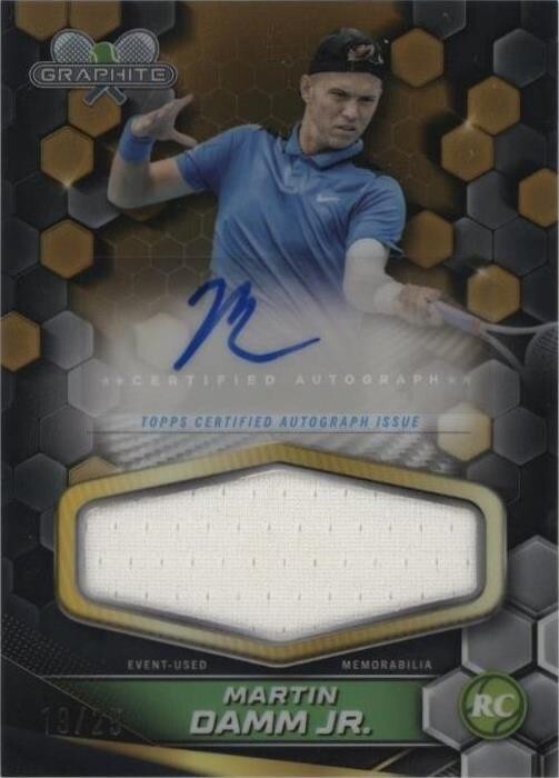 2024 Topps Graphite - Signature Relics Martin Damm Jr. #GSR-MDJ Gold ...