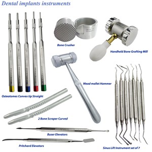 Osteotomes Sinus Lift instrument,Bone Scraper,Bone Grafting Tool for ...