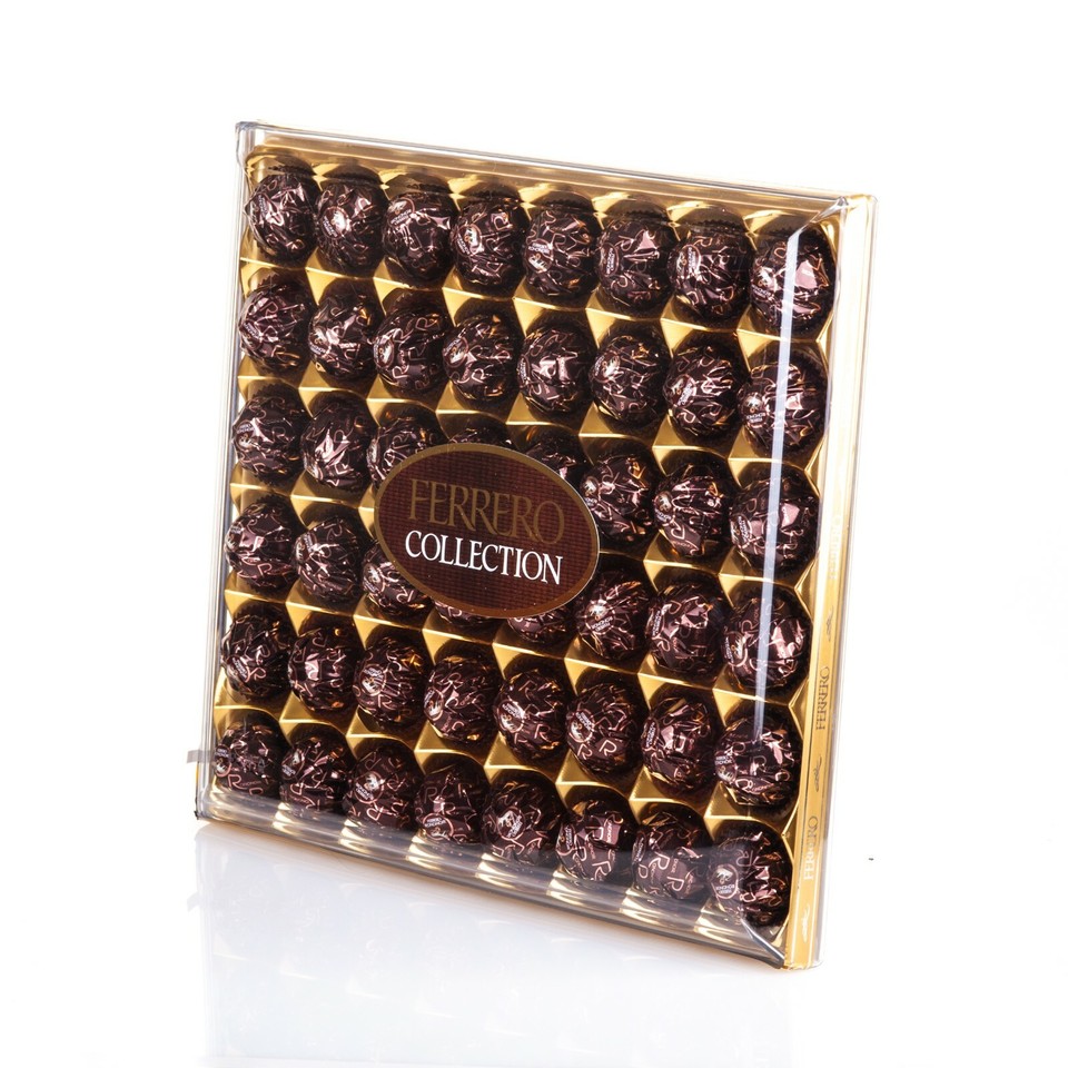 RONDNOIR FERRERO PACK OF 48 PIECES, Dark Chocolate Centre in a Smooth ...