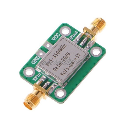 20dB 5-3500MHz with Shielded RF Broadband Low Noise Signal Amplifier ...