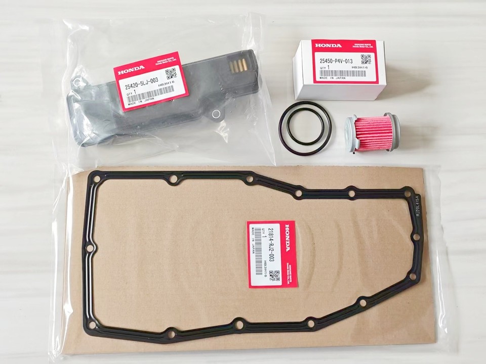 OEM 25420-5LJ-003 Transmission Oil Pan Gasket Filter Kit For Honda ...