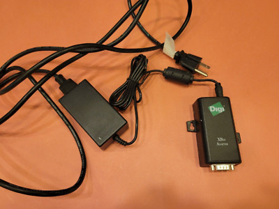 Digi XBEE Adapter 232 adapter ZB Reg Lith 50001559-21 with Power Supply ...