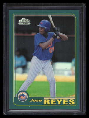 2001 Topps Chrome Traded Retrofractor t242 Jose Reyes Rookie READ | eBay