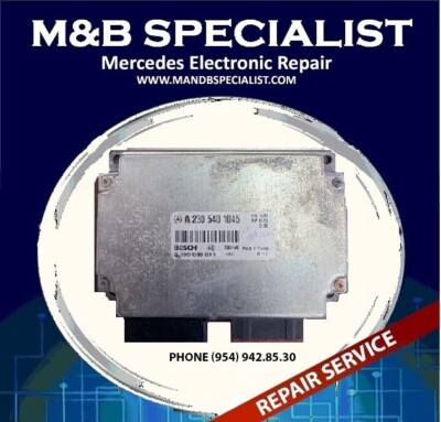 Battery Stabilization Control Module For 03-12 Mercedes R230 SL500 SL55 ...