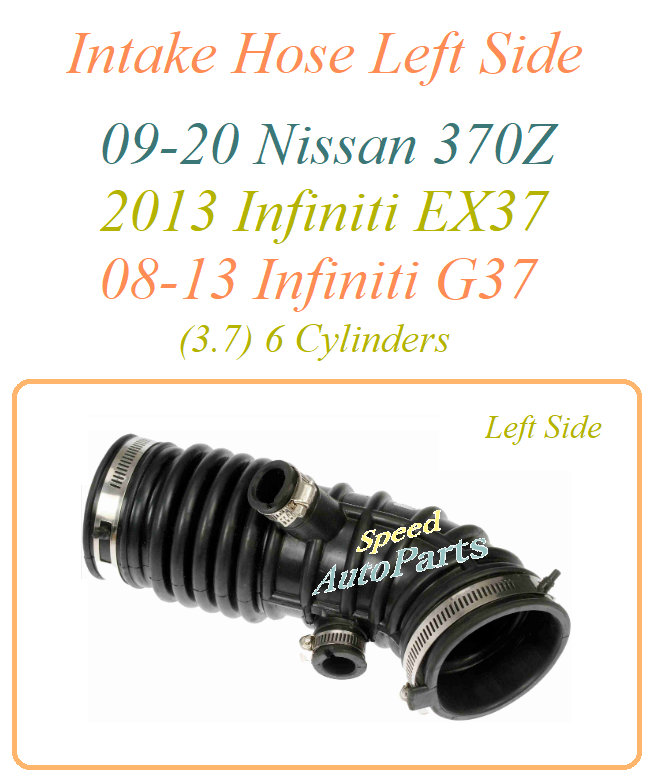 Air Mass (Intake Hose) Fit 09-20 Nissan 370Z 08-13 Infiniti G37 13 EX37 ...