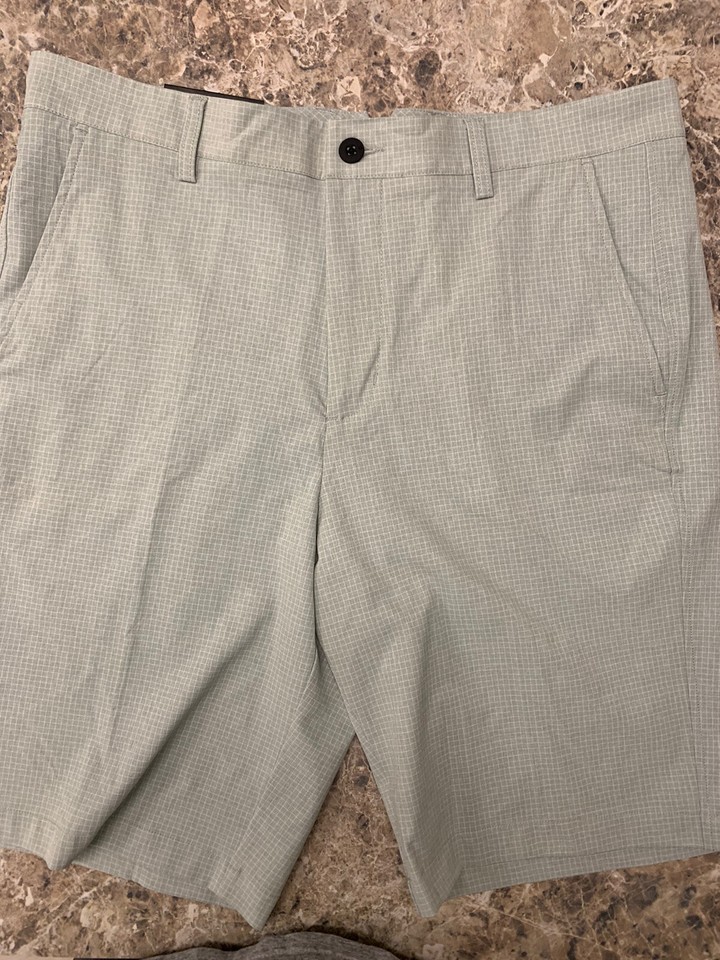 DUNNING SHORTS, SIZE: 34, COLOR - (PLANK - GREY) - 100% POLYESTER | eBay