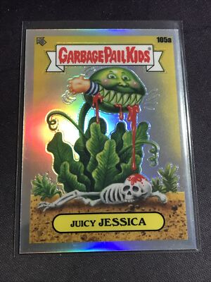 2020 Topps Chrome Garbage Pail Kids #105a JUICY JESSICA REFRACTOR ...