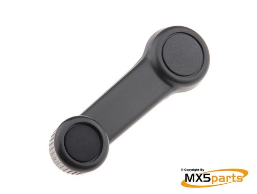MX5 Manual Door Window Winder Handle & Clip Genuine Mazda MX-5 Mk1 Mk2 ...