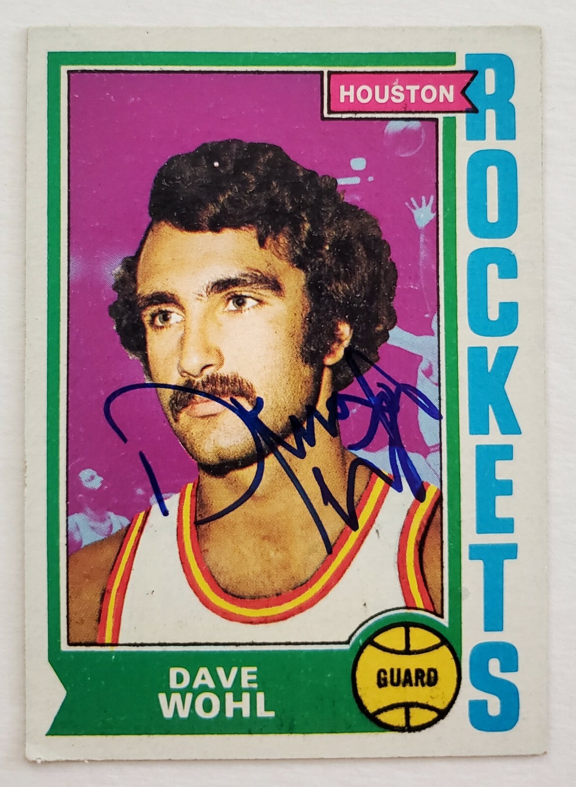 Dave Wohl Signed 1969 Topps #108 Card Houston Rockets NBA RAD | eBay