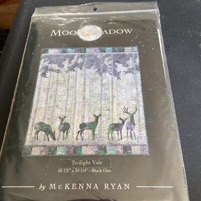 Moon Shadow Quilt Pattern Twilight Vale 30 1/2 X 34 1/4” | eBay