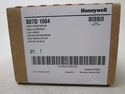 HONEYWELL S87D1004 DIRECT SPARK IGNITION MODULE | eBay