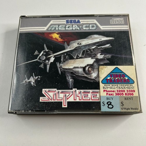 Silpheed (Sega Mega-CD, 1993 PAL) Complete With Manual CIB VGC | eBay Australia