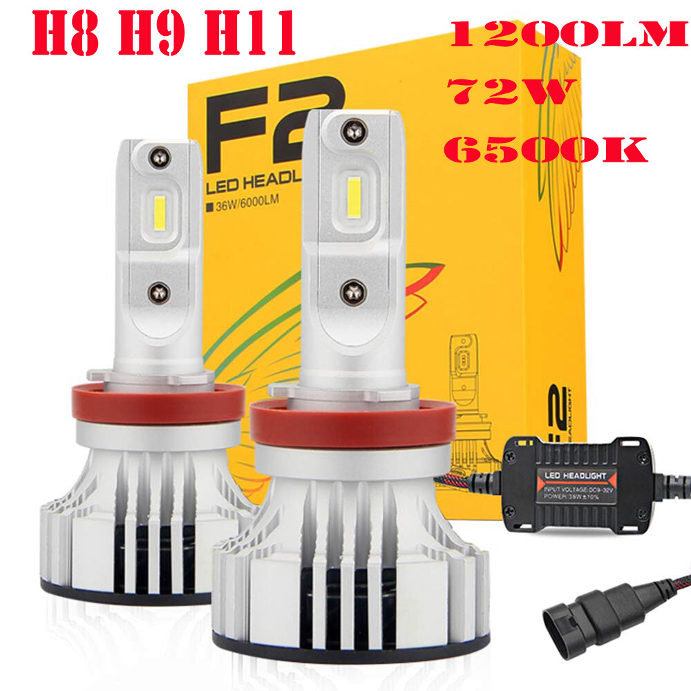V16 Turbo Auto LED Headlight 30w EMC H11/h8 Color 6000k With Balast for ...