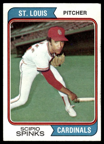 1974 Topps Scipio Spinks St. Louis Cardinals #576 | eBay