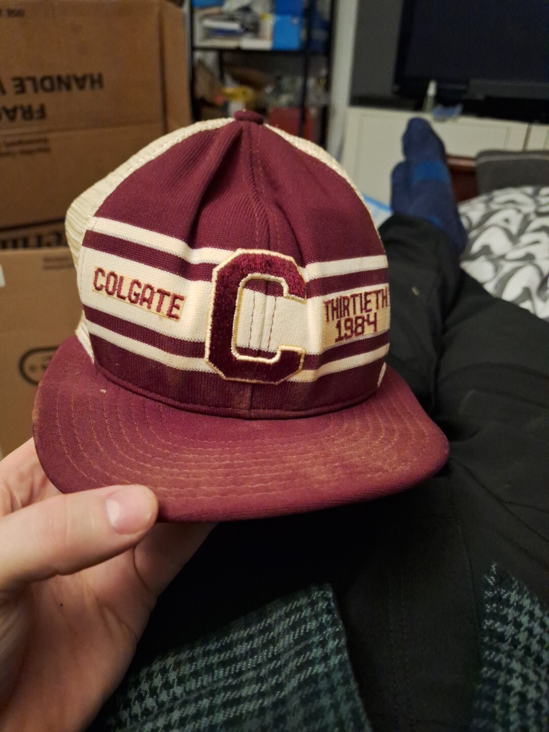 Rare Colgate Thirtieth 1984 Vintage Hat - Gem