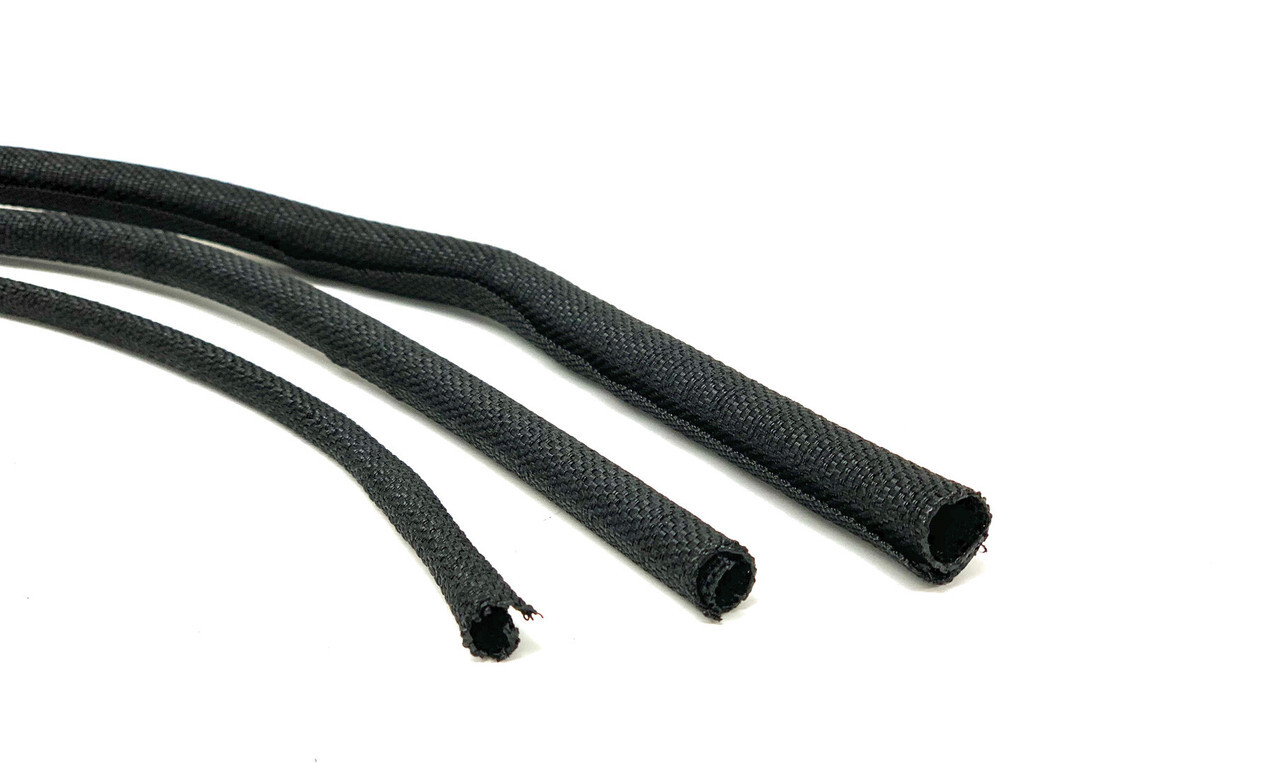 Namz Custom Cycle Woven Cloth Split Loom 8' Ft Id Sizes: 1/8" 1/4" 3/8 ...