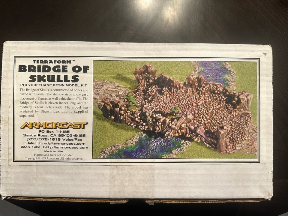Warhammer 40K Armorcast Bridge Of Skulls Terrain Scenery | eBay