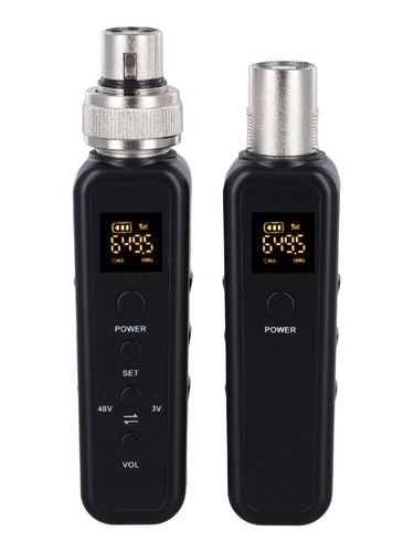 Long Range Mic Wireless XLR Stage Performance Dynamic Microphone ...