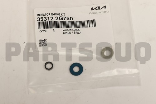 353122G750 Genuine Hyundai / KIA INJECTOR O-RING KIT | eBay