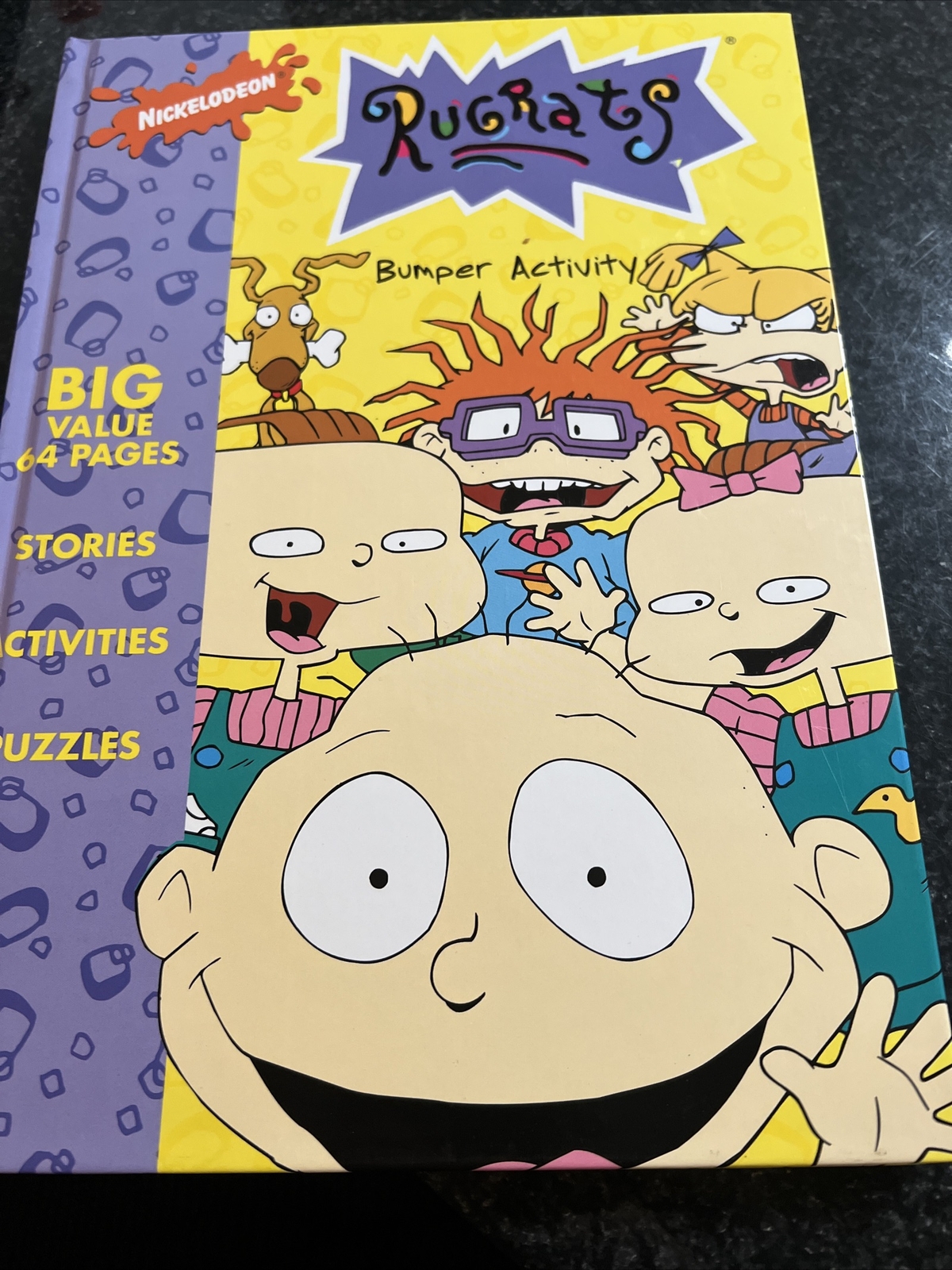 Vintage Rugrats Bumper Activity Book Hardcover 1997 Brand New | eBay
