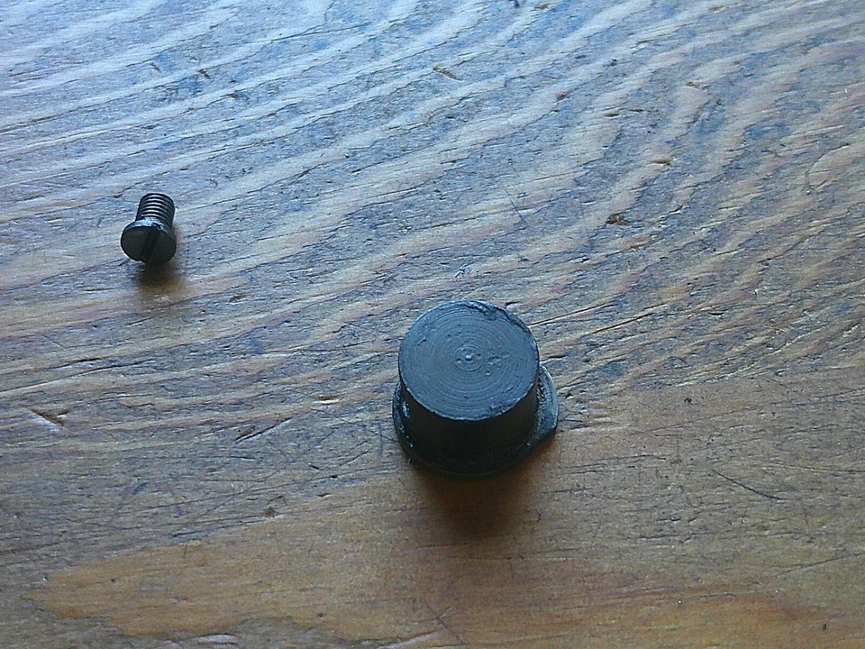 Winchester Rifle Magazine Tube Cap Plug W/ Screw 1892 or 1873 25-20 or ...