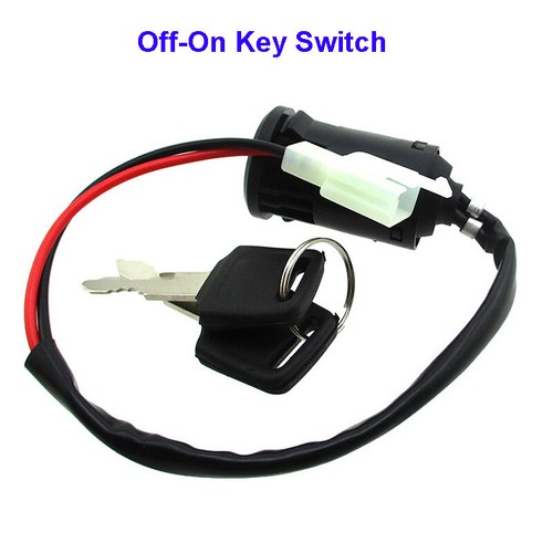 Two Position Off-On Key Switch For Electric Scooters Mini Bikes ATVs Go ...