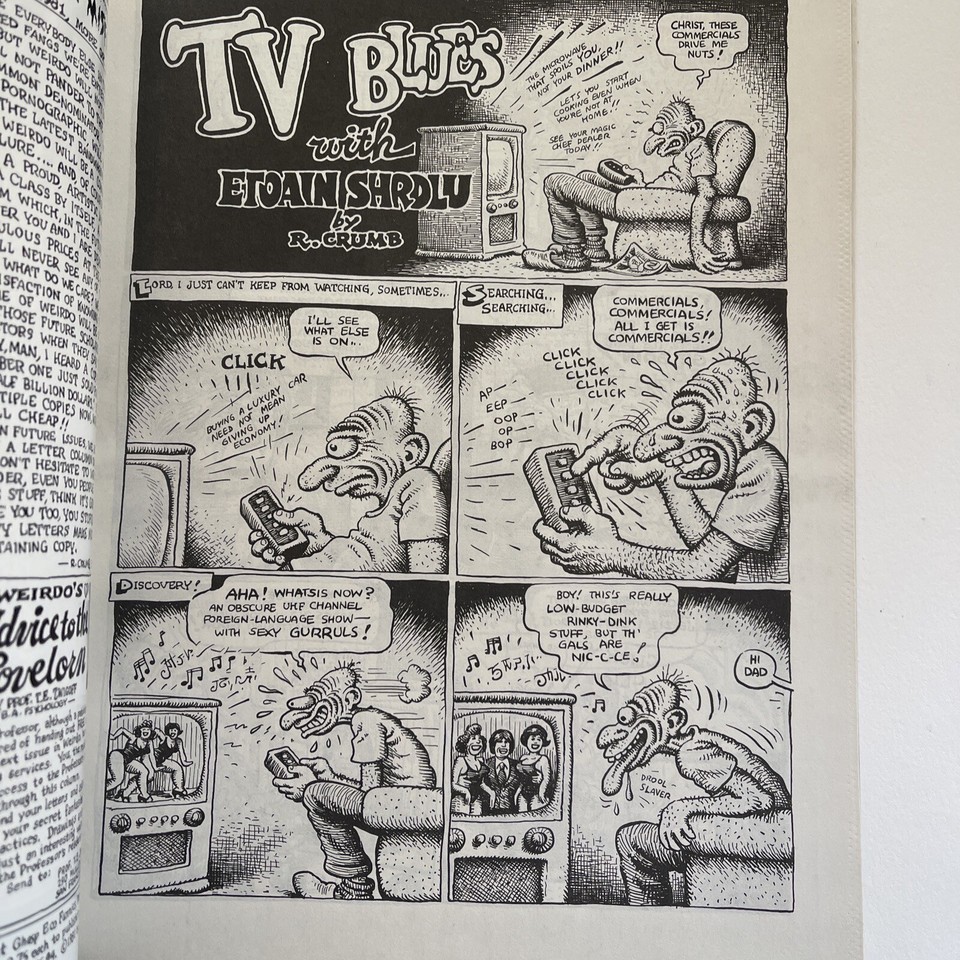 Weirdo Comics #1 Last Gasp 1981 Robert Crumb 1st Print | eBay