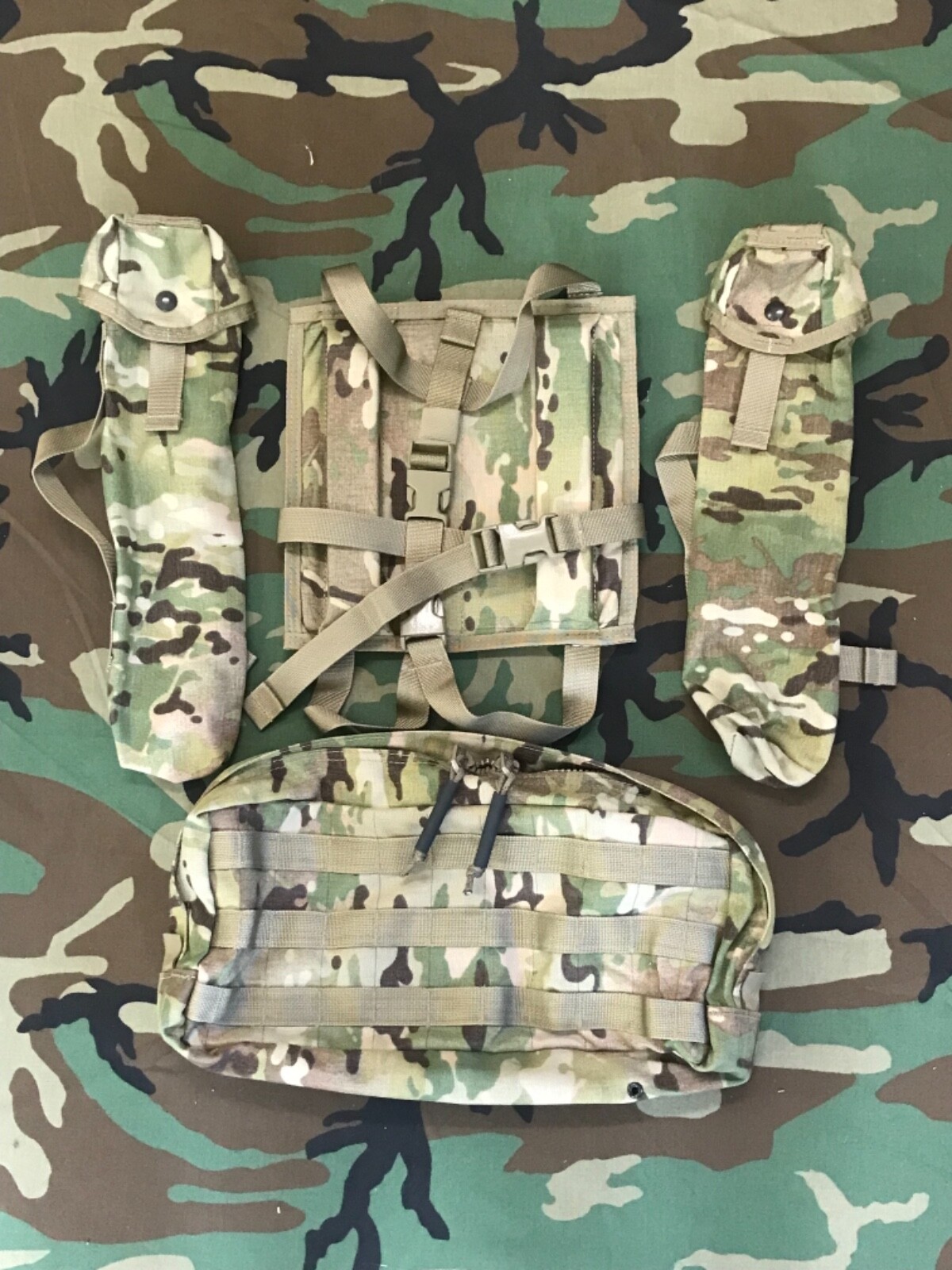 US ARMY BAG OCP FIELD PACK RADIO RUCKSACK MULTICAM NSN 8465-01-656-2505 ...