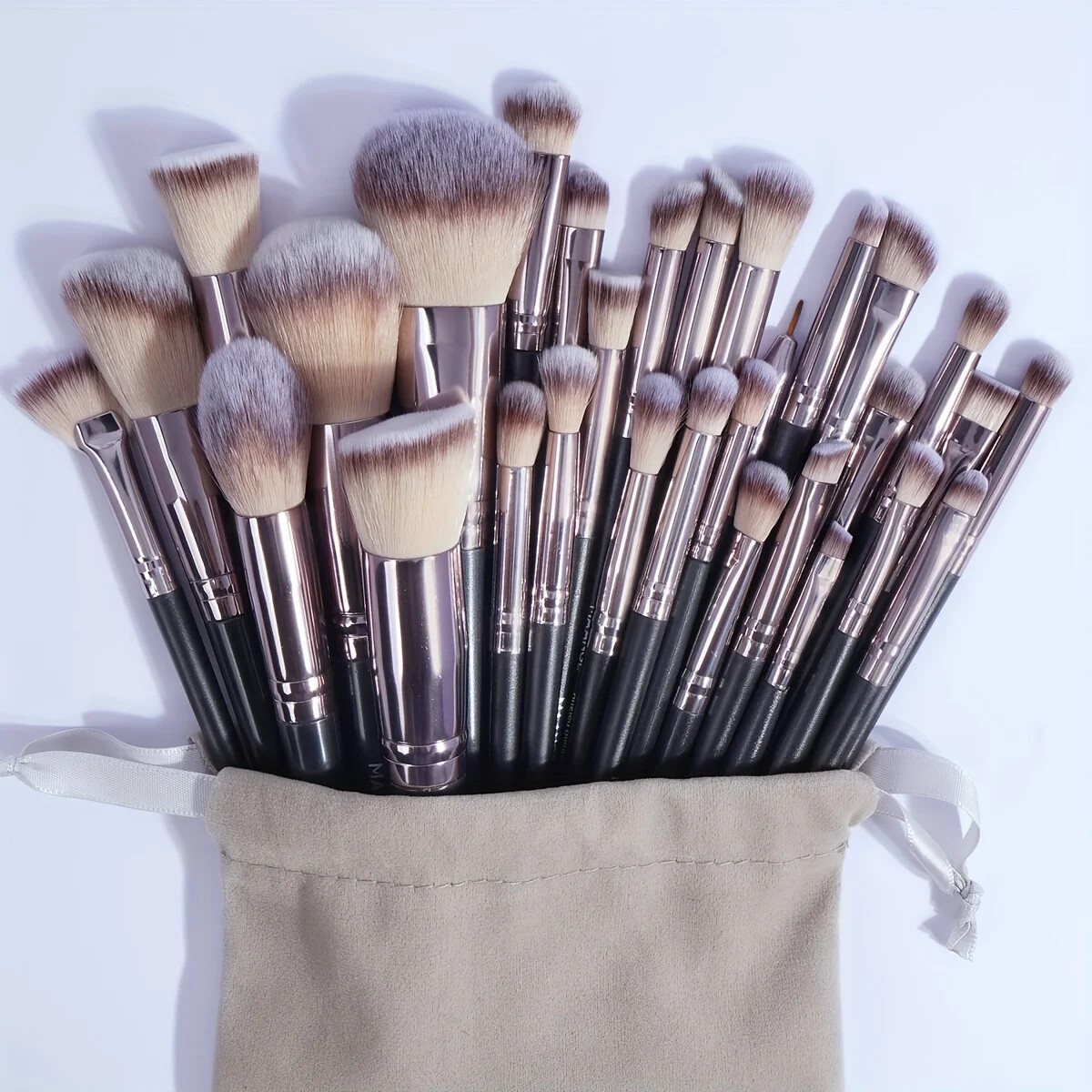 30pcs Makeup Brush Set Foundation Concealers Eye Shadows Powder Blush ...