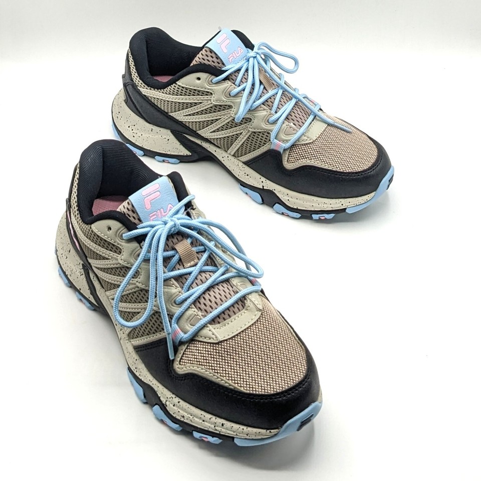 FILA "Quadrix" Women's Sports & Trail Shoes (Aqua-Silver-Coral) NEW ...