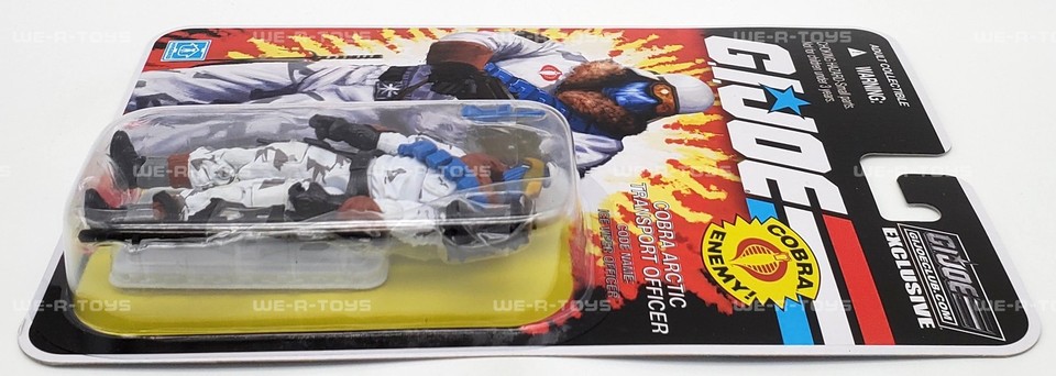 GI Joe Cobra Enemy Ice Viper Officer Exclusive Action Figure 2018 ...