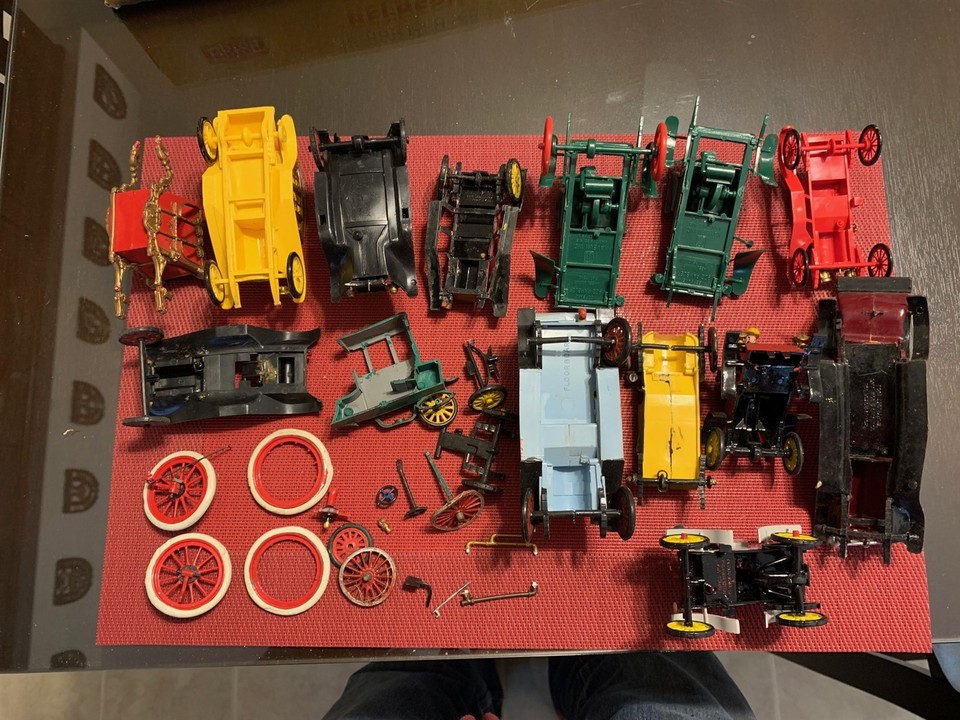 1/32 OLD TIME MODEL JUNK YARD -TURN OF CENTURY - HORSELESS CARRIAGE ...