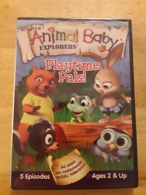 Wild Animal Baby Explorers Playtime Pals ! DVD Brand New Factory Sealed ...