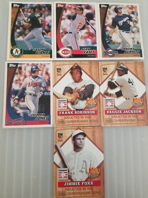 Topps MLB 2001-2002 Baseball Trading Cards! Lot Of Nine, Excellent ...