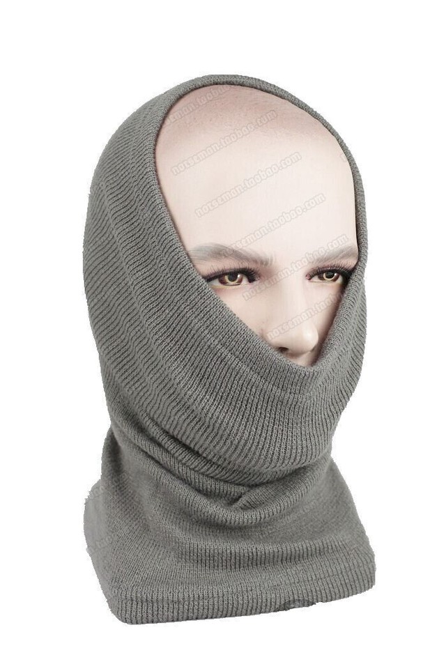 WW2 GERMAN ARMY WINTER NECK GRAY WOOL SCARF TOQUE - High Quality REPRO ...